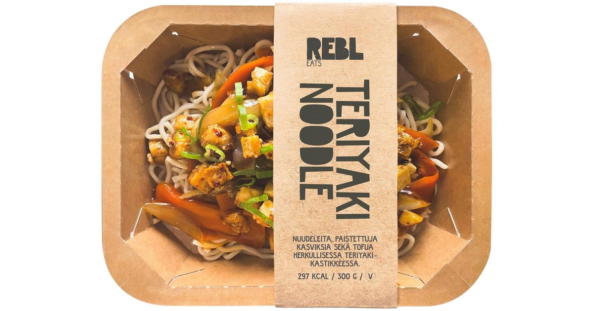 Rebl Eats Teriyaki Noodle 300g | S-kaupat ruoan verkkokauppa