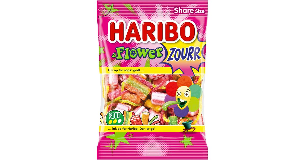 HARIBO Flowerzourr 250g Kirpeä karkkipussi | S-kaupat ruoan verkkokauppa