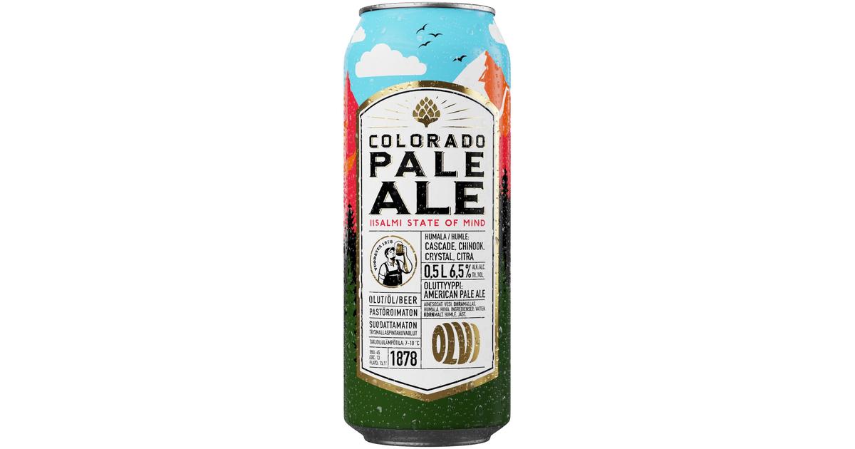 OLVI Colorado Pale Ale 6,5 % 0,5 l tlk | S-kaupat ruoan verkkokauppa