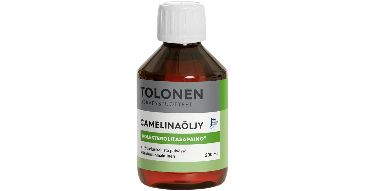 Tolonen Camelinaöljy 200ml | S-kaupat ruoan verkkokauppa