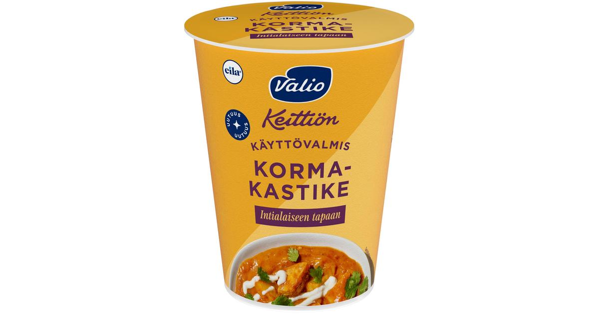 Valio Keittiön Kormakastike intialaiseen tapaan 380 g laktoositon | S-kaupat ruoan verkkokauppa