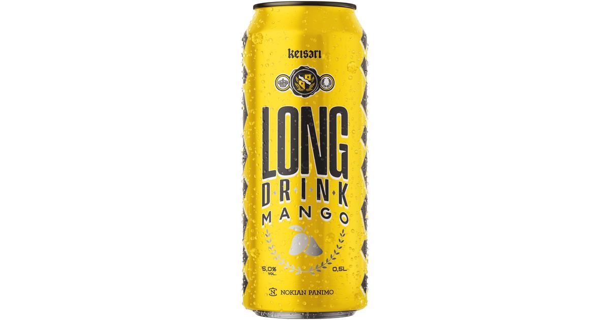Keisari Mango Long Drink 5 til-% 0,5l | S-kaupat ruoan verkkokauppa