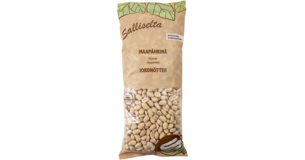 Salliselta Maapähkinä kuorittu 1kgx14 | S-kaupat ruoan verkkokauppa