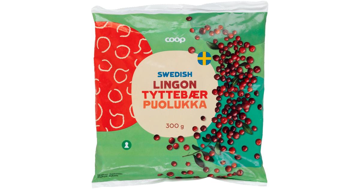 Coop puolukka 300 g pakaste | S-kaupat ruoan verkkokauppa
