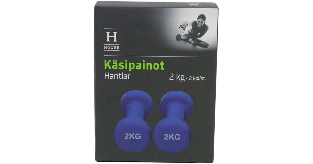 Hantlid House 2x2kg neopreen | Prisma | alati odavad hinnad, telli kaup ...