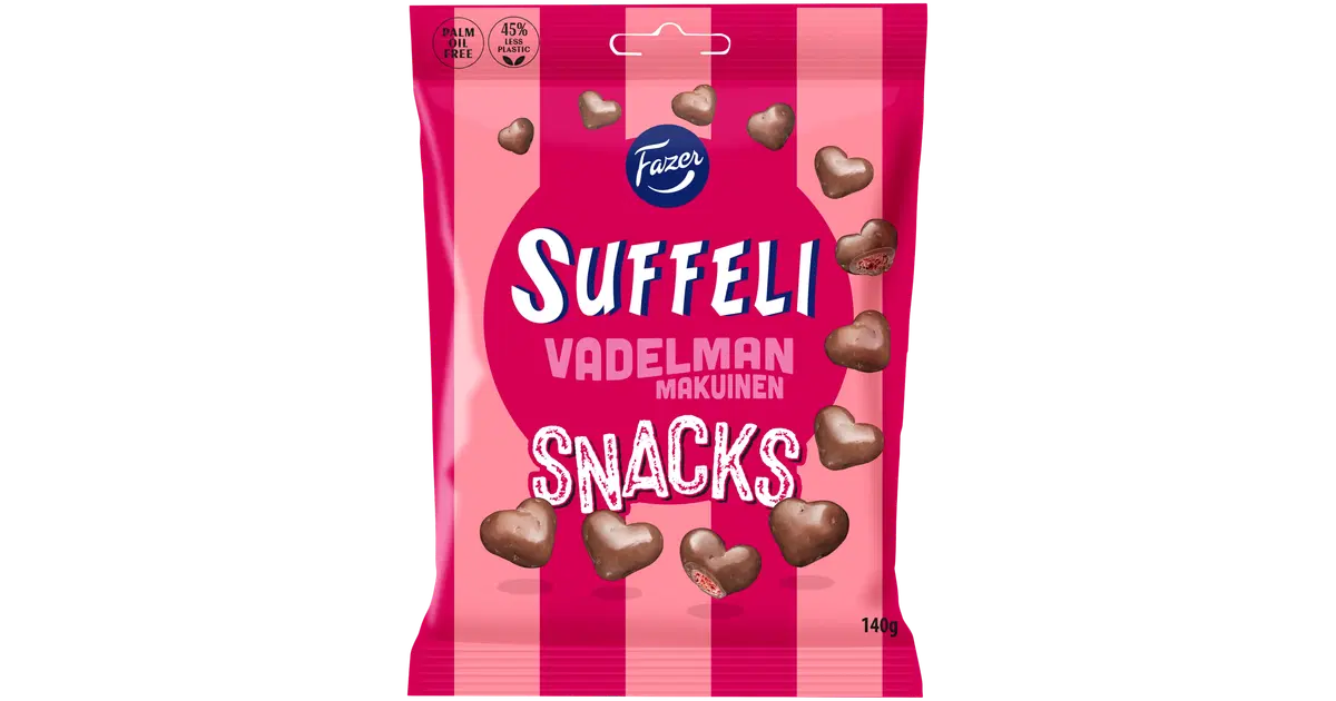 Fazer Suffeli Snacks vaarikamaitseline 140g | Prisma | alati odavad ...