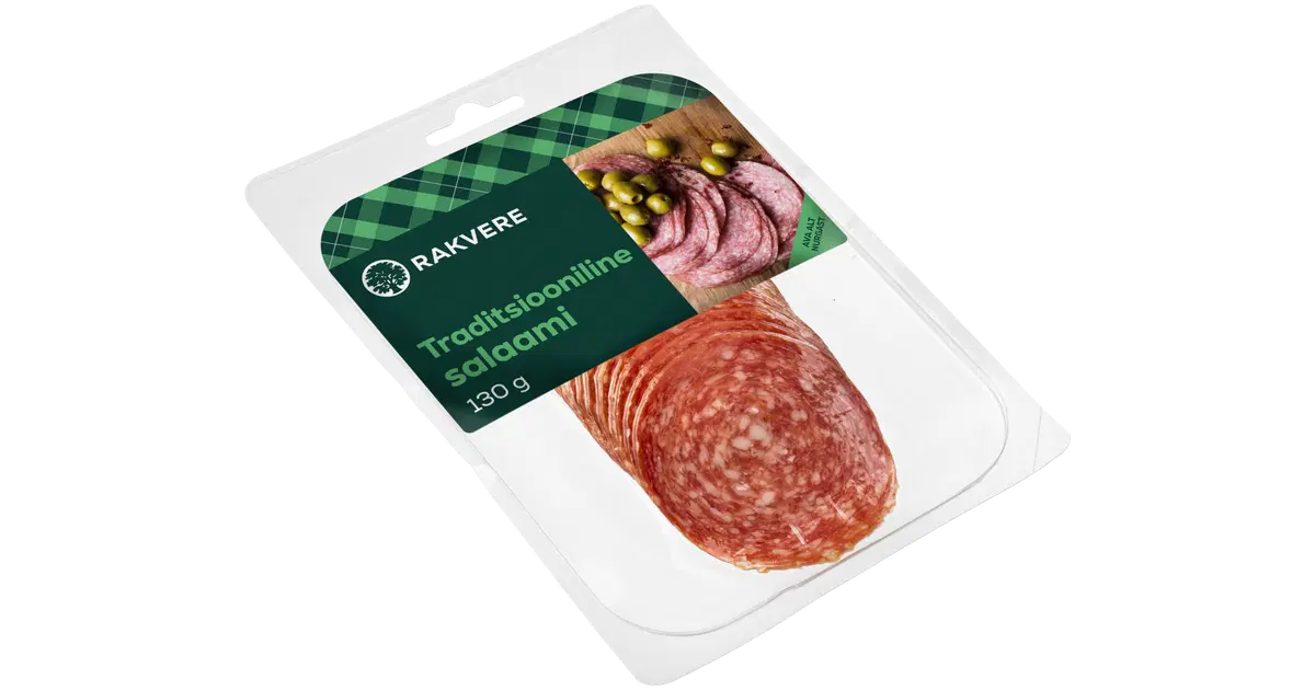 Rakvere Traditsiooniline Salaami 130 G | Prisma | alati odavad hinnad ...