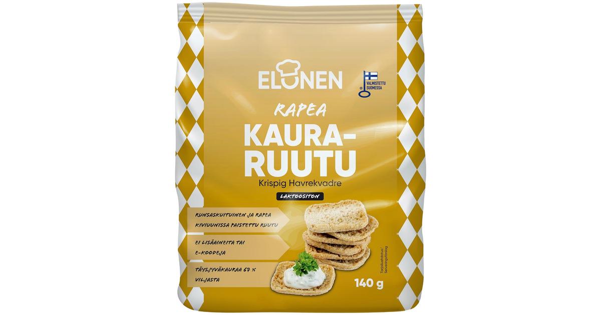 Elonen rapea kauraruutu 140g | S-kaupat ruoan verkkokauppa