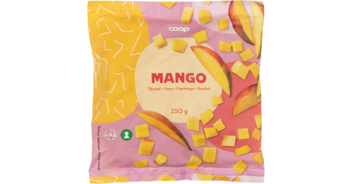 Coop Mangokuubikud 250 g | Prisma | alati odavad hinnad, telli kaup ...