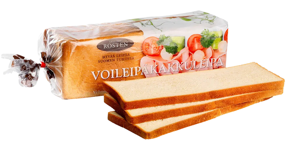 Leipomo Rosten vaalea voileipäkakkuleipä 720 g | S-kaupat ruoan ...