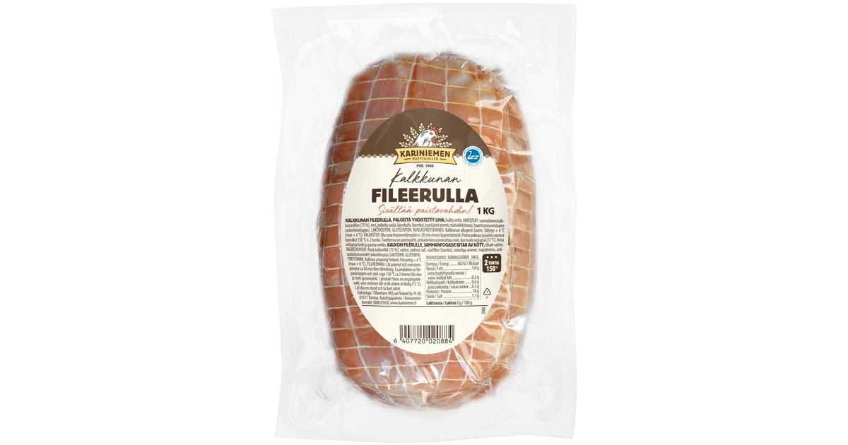 Kariniemen Kalkkunan fileerulla perinteinen 1 kg | S-kaupat ruoan ...