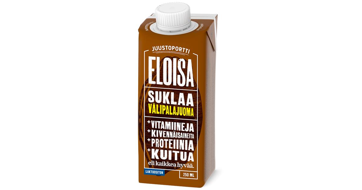 Juustoportti Eloisa välipalajuoma 250 ml suklaa laktoositon, gluteeniton | S-kaupat ruoan ...