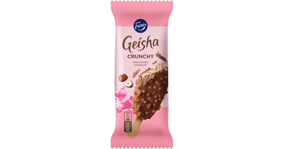 Fazer Geisha Crunchy jäätelöpuikko 64g/90ml | S-kaupat ruoan verkkokauppa