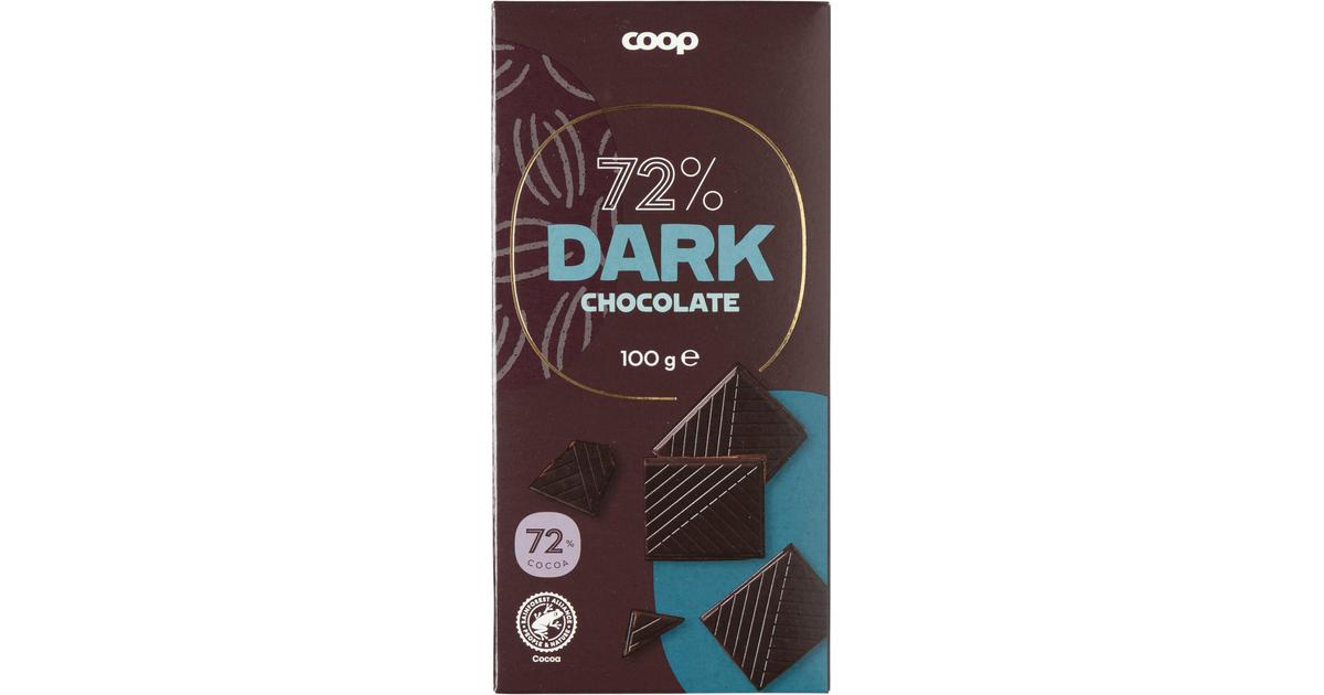Coop tumma suklaa 72 % 100 g | S-kaupat ruoan verkkokauppa