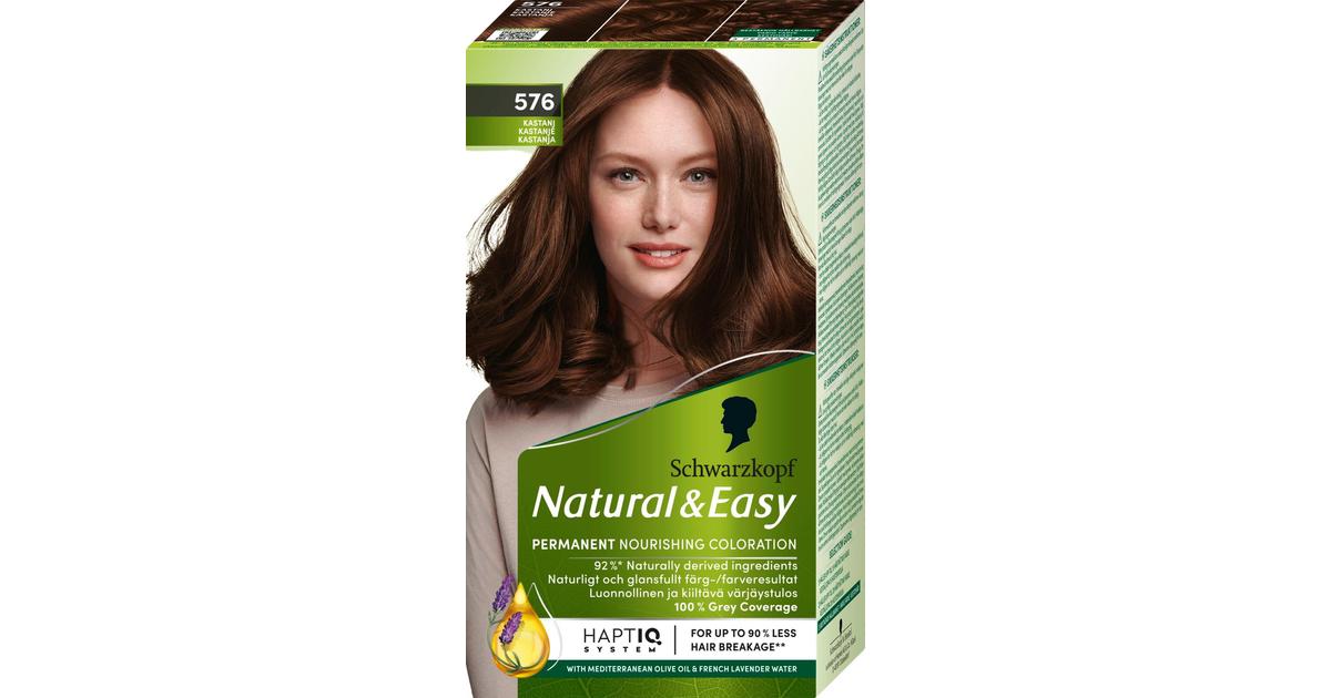 Schwarzkopf Natural & Easy 576 Kastanja hiusväri | S-kaupat ruoan ...