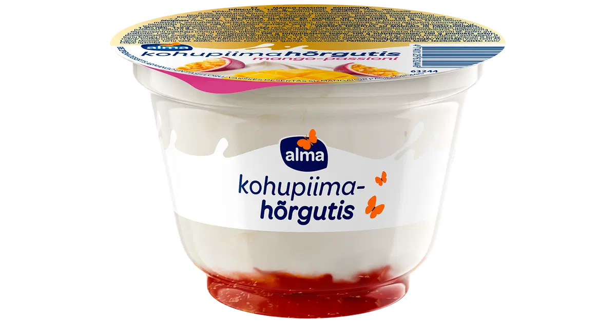 Alma kohupiimahõrgutis mango-passioni 150g | Prisma | alati odavad ...