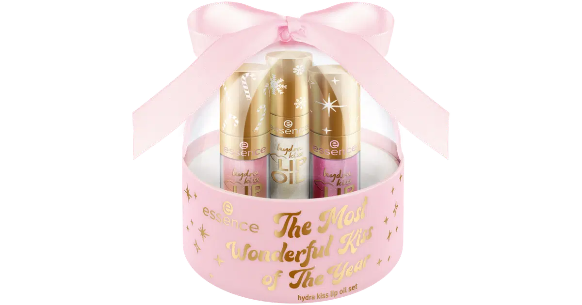 essence the most wonderful kiss of the year hydra kiss LIP OIL set 01 ...