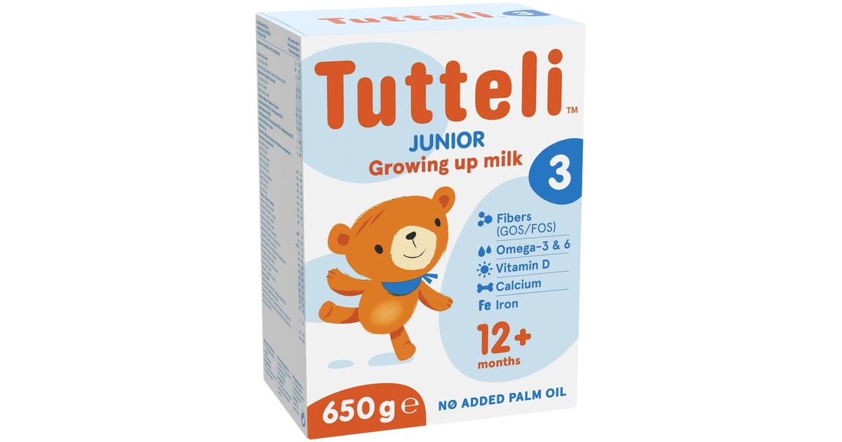 Tutteli 3 Junior piimajook alates 12 kuust, 650g | Prisma | alati ...