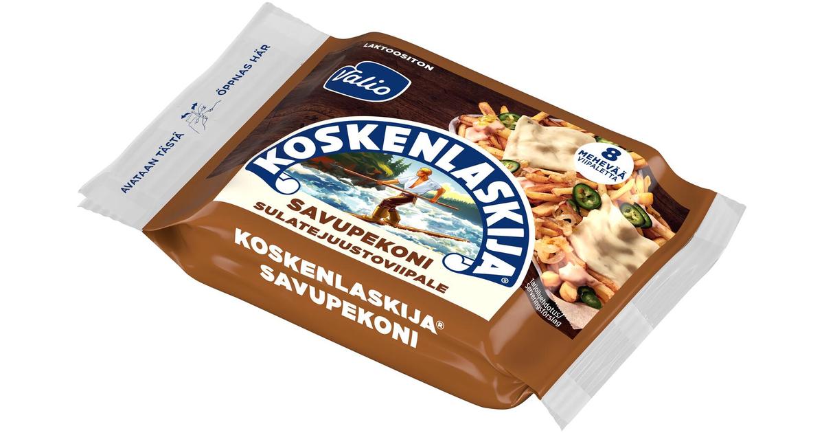 Valio Koskenlaskija® e200 g savupekoni sulatejuustoviipale laktoositon | S-kaupat ruoan verkkokauppa