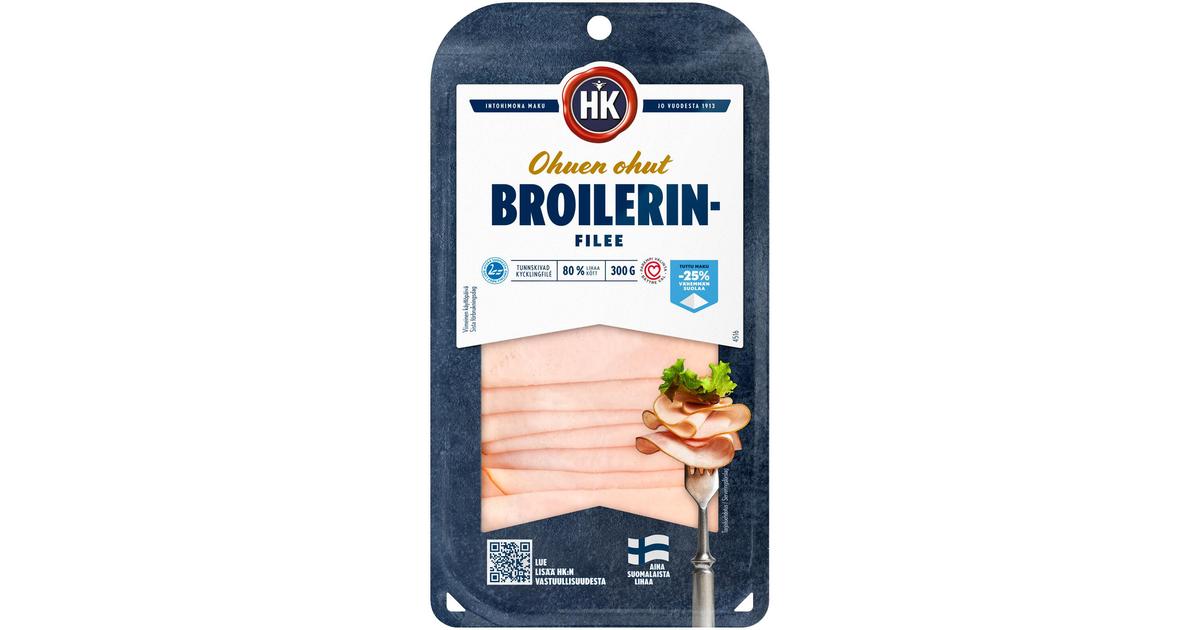 HK Ohuen ohut Broilerinfilee 300 g | S-kaupat ruoan verkkokauppa