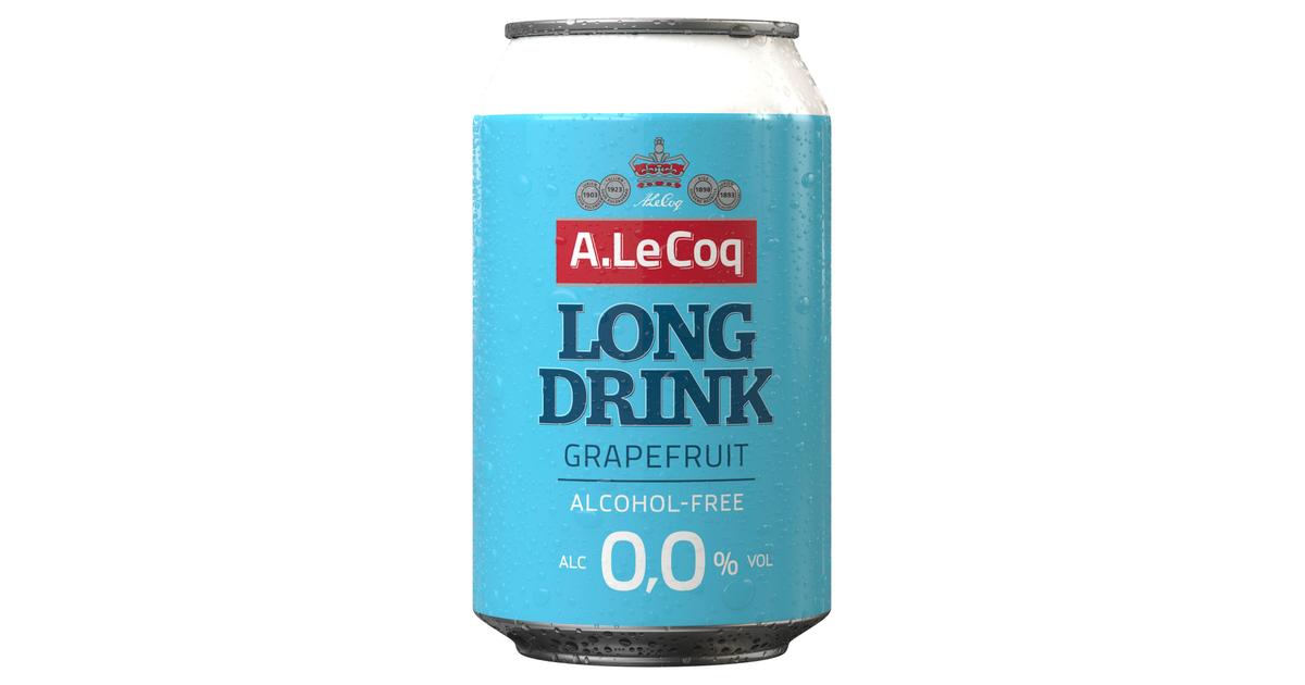 A. Le Coq Grapefruit alkoholiton lonkero 0,0 % 0,33 l tlk | S-kaupat ...