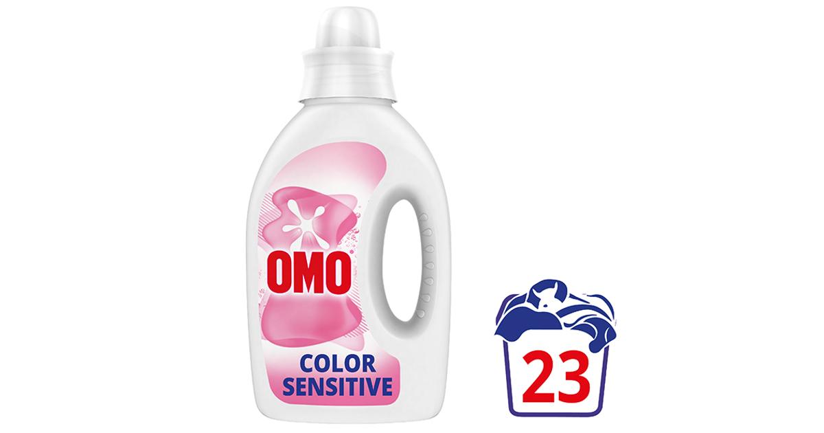 Omo Color Sensitive Nestemäinen pyykinpesuaine Hajusteeton 920 ml 23 ...