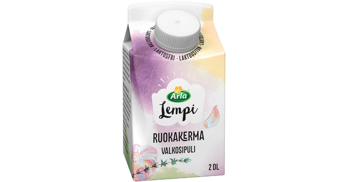 Arla Lempi Valkosipuli ruokakerma laktoositon 2 dl | S-kaupat ruoan verkkokauppa