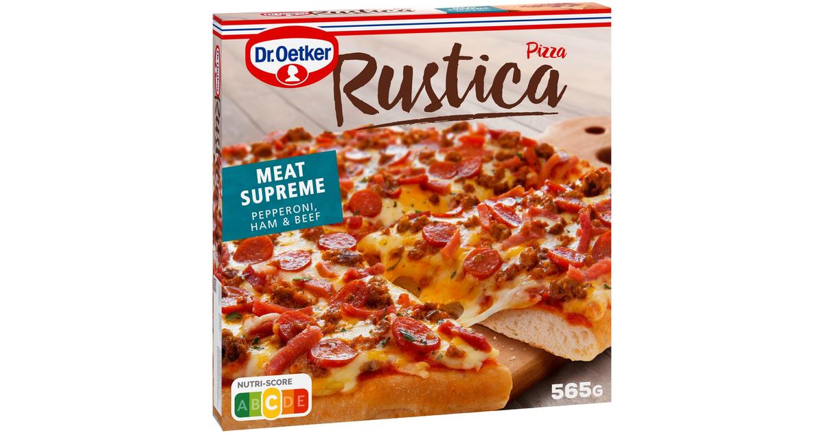 Dr. Oetker Rustica Meat Supreme pakastepizza 565 g | S-kaupat ruoan ...