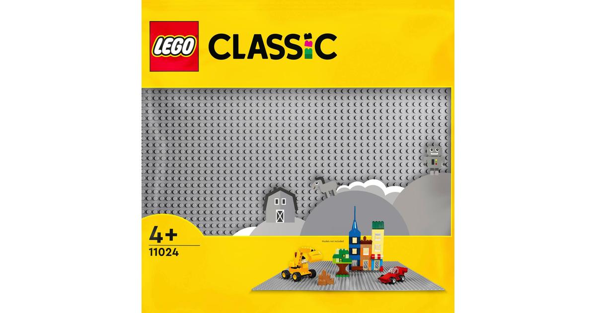 LEGO® Classic 11024 Harmaa rakennuslevy | S-kaupat ruoan verkkokauppa