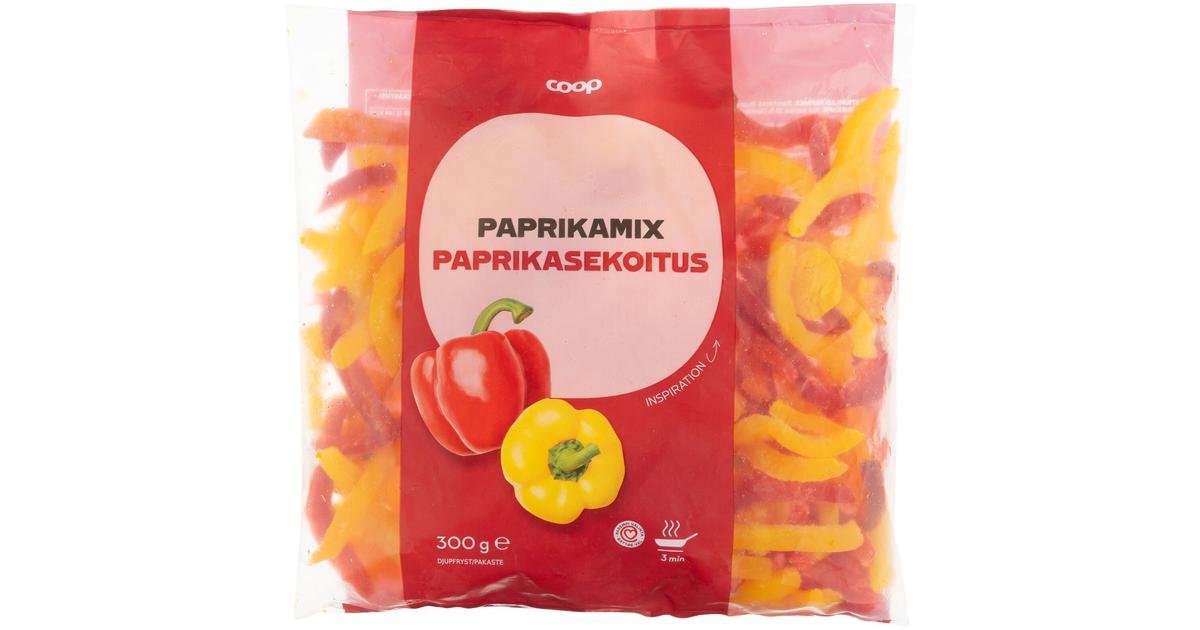 Coop suikaloitu paprika 300 g pakaste | S-kaupat ruoan verkkokauppa