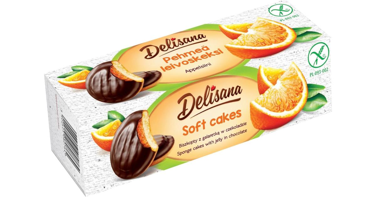 Delisana küpsised apelsinitäidise ja šokolaadiga, 150 g | Prisma ...