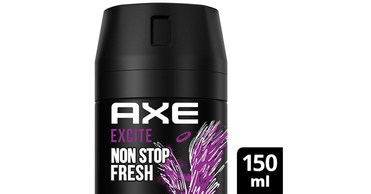 Axe Excite Body Spray 150 ml | S-kaupat ruoan verkkokauppa