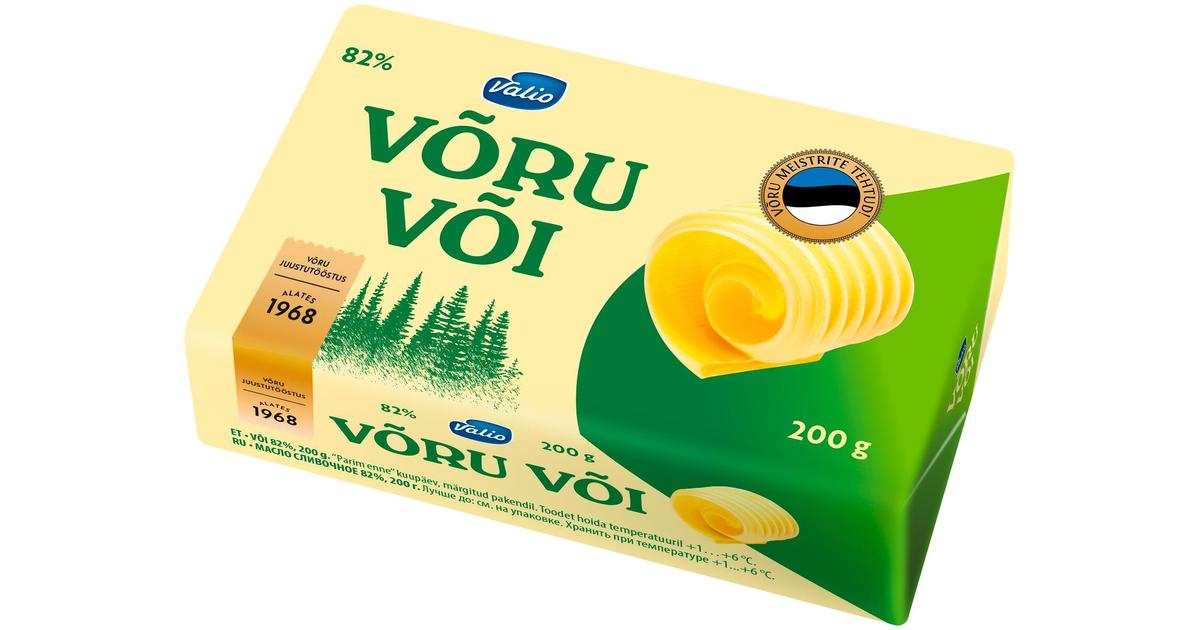 Valio Võru või 82% 200g | Prisma | alati odavad hinnad, telli kaup otse ...