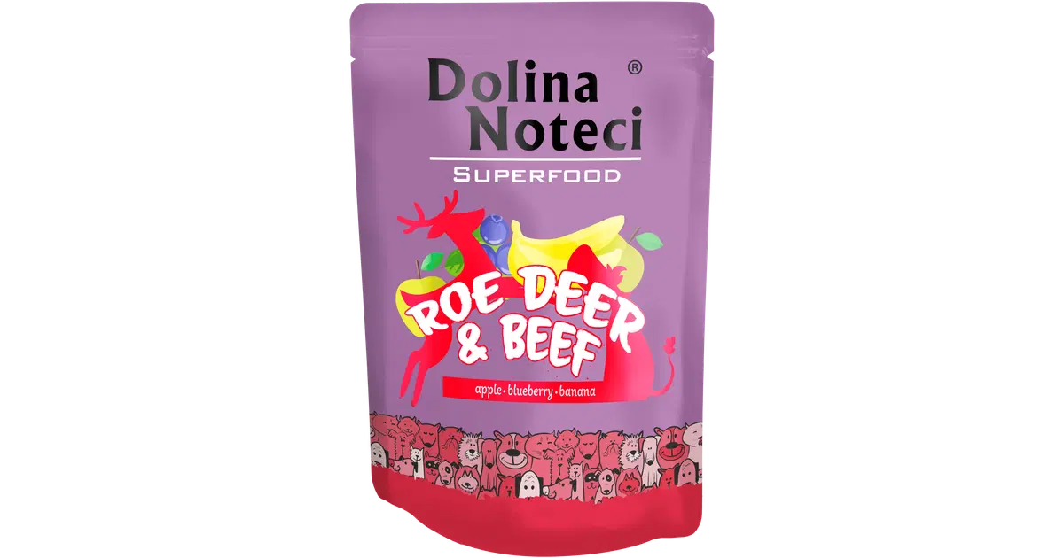 Dolina Noteci Superfood koera märgtoit metskitse ja veiselihaga 300 g ...