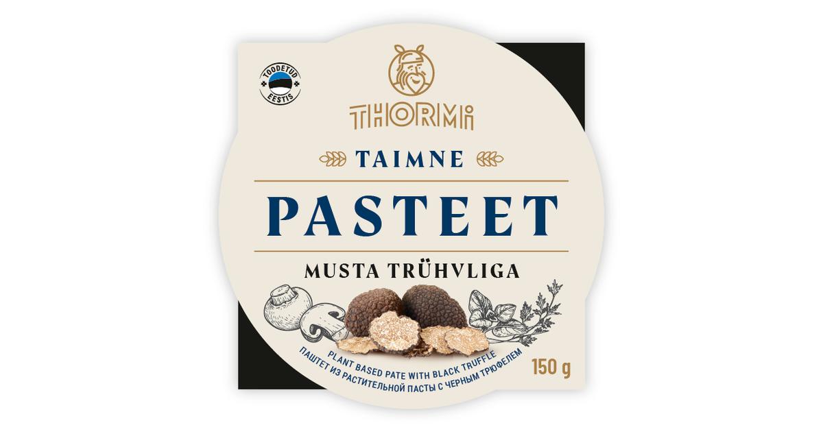 Thormi Taimne Pasteet Musta Trühvliga 150 G | Prisma | alati odavad ...