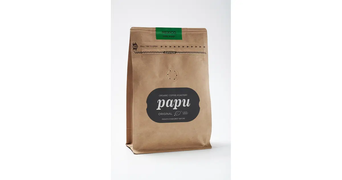 Paahtimo Papu MEXICO luomukahvi 250g tummapaahto papu | S-kaupat ruoan ...