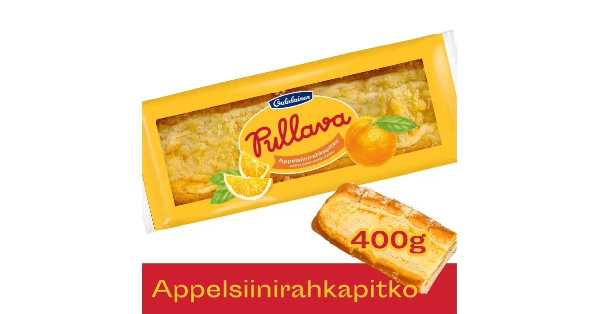 Oululainen Pullava Appelsiinirahkapitko 400g, kausimaku | S-kaupat ...