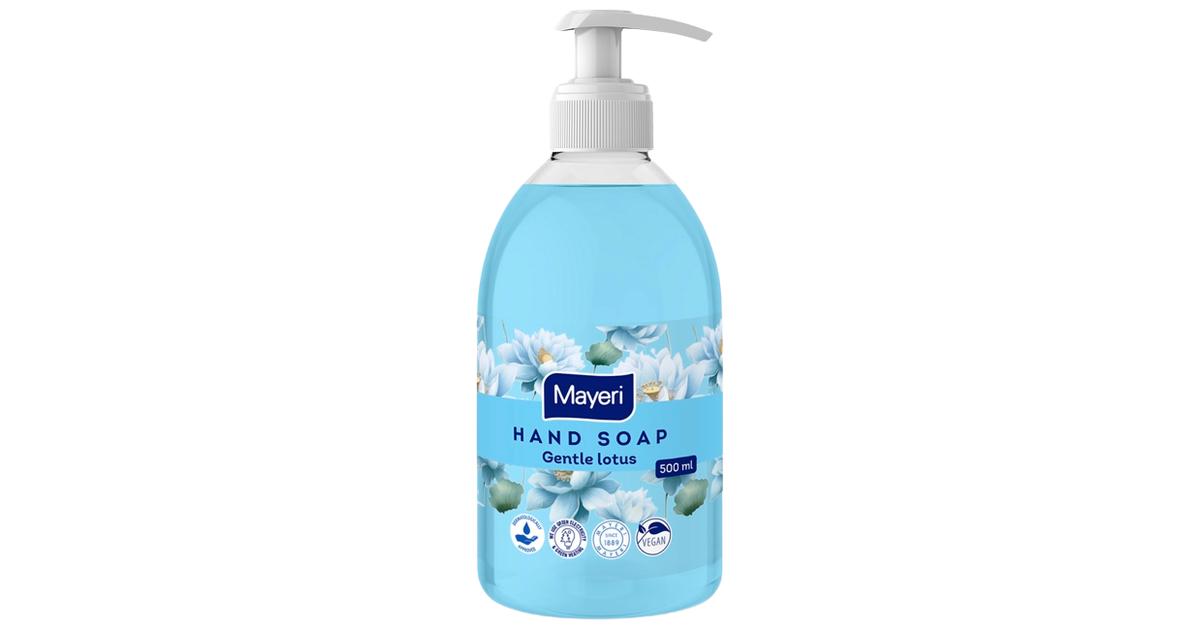 Mayeri gentle lotus nestesaippua 500ml | S-kaupat ruoan verkkokauppa