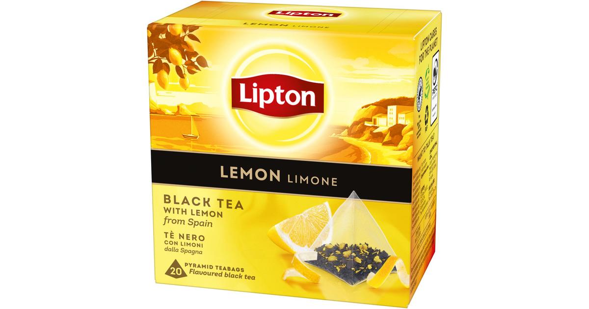 Lipton Lemon 20pss musta tee | S-kaupat ruoan verkkokauppa