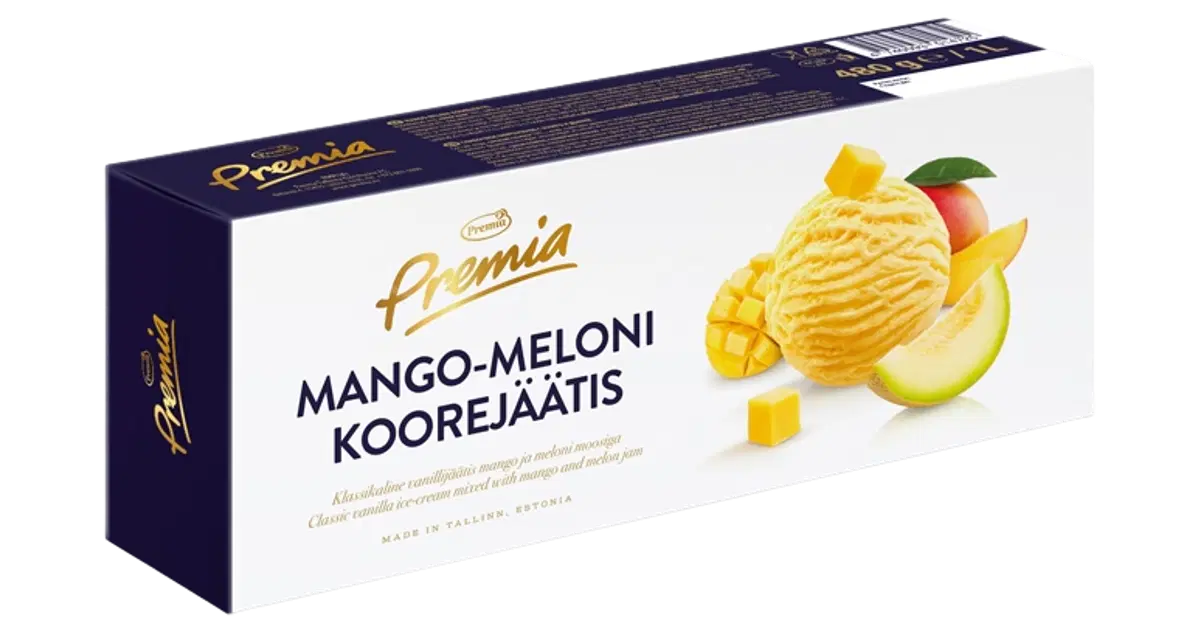 Premia Mango-Melonijäätis, 1 l | Prisma | alati odavad hinnad, telli ...