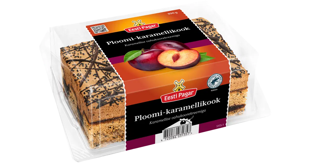 Eesti Pagar Ploomi-Karamellikook 300 g | Prisma | alati odavad hinnad ...