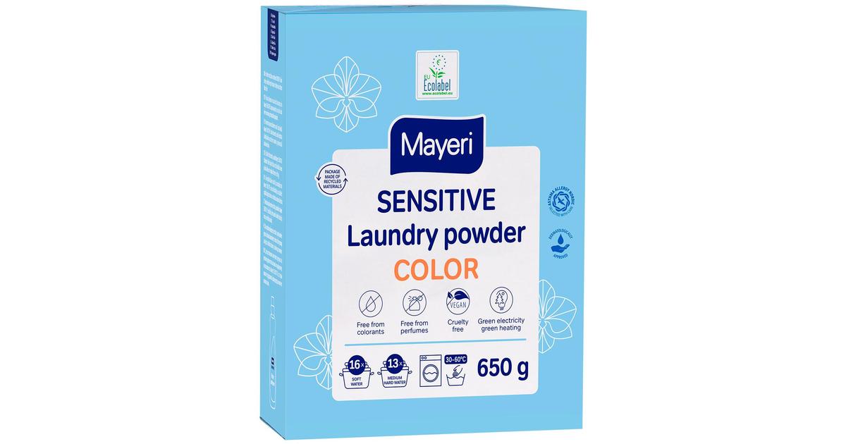 Pesupulber mayeri sensitive color 650g | Prisma | alati odavad hinnad ...