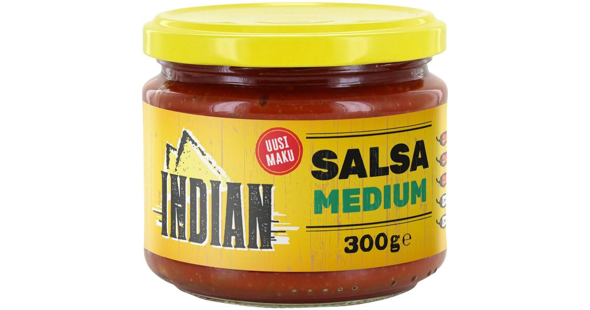 Indian salsa medium 300g | S-kaupat ruoan verkkokauppa