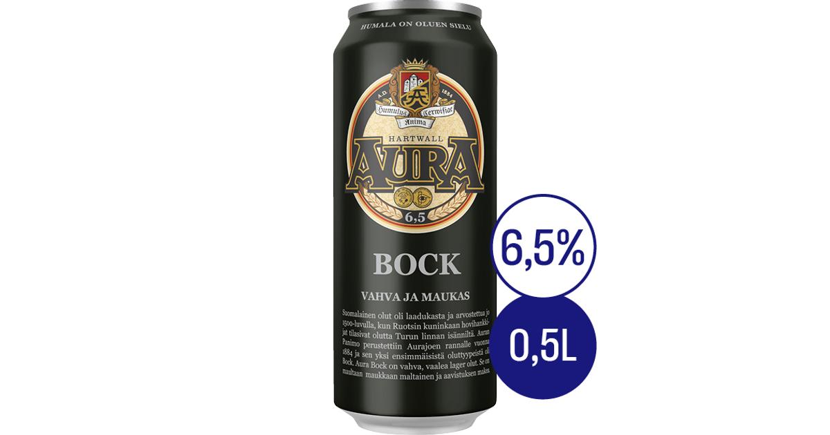 Aura Bock olut 6,5% 0,5 l | S-kaupat ruoan verkkokauppa