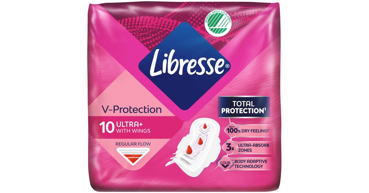 LIBRESSE Ultra Normal wing 10 kpl | S-kaupat ruoan verkkokauppa