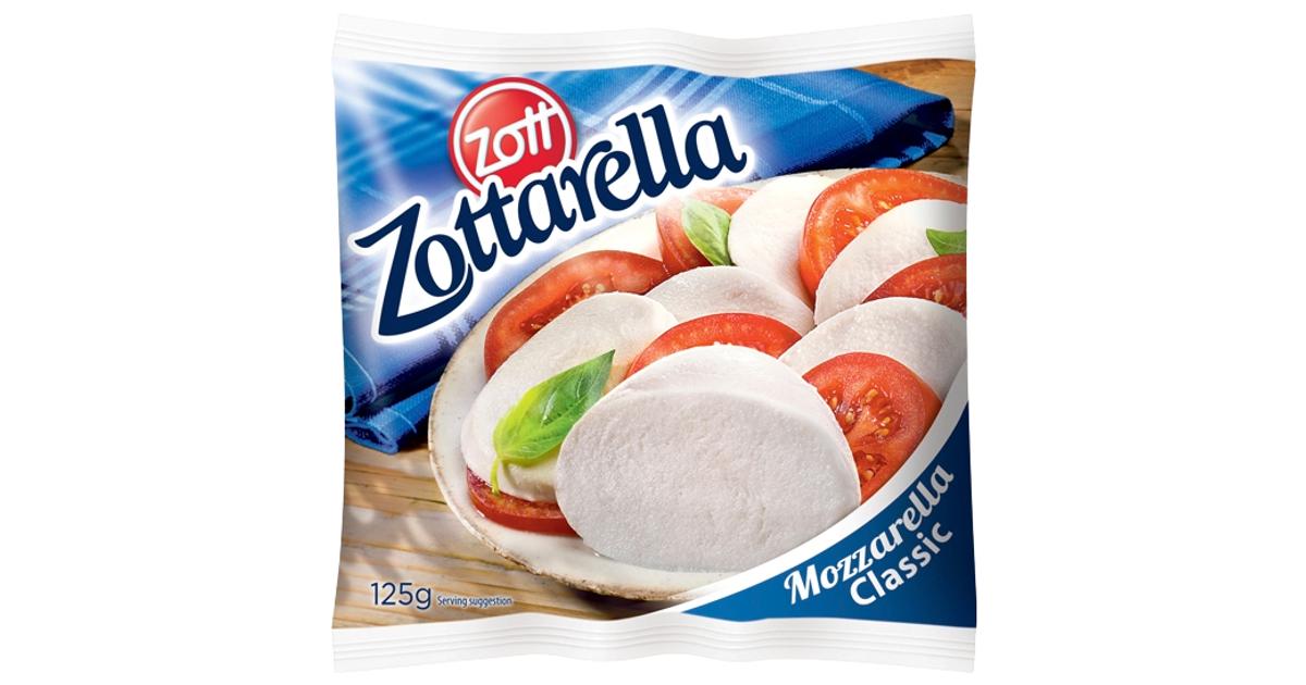 Zott Mozzarella juust Zottarella, 125 g | Prisma | alati odavad hinnad ...
