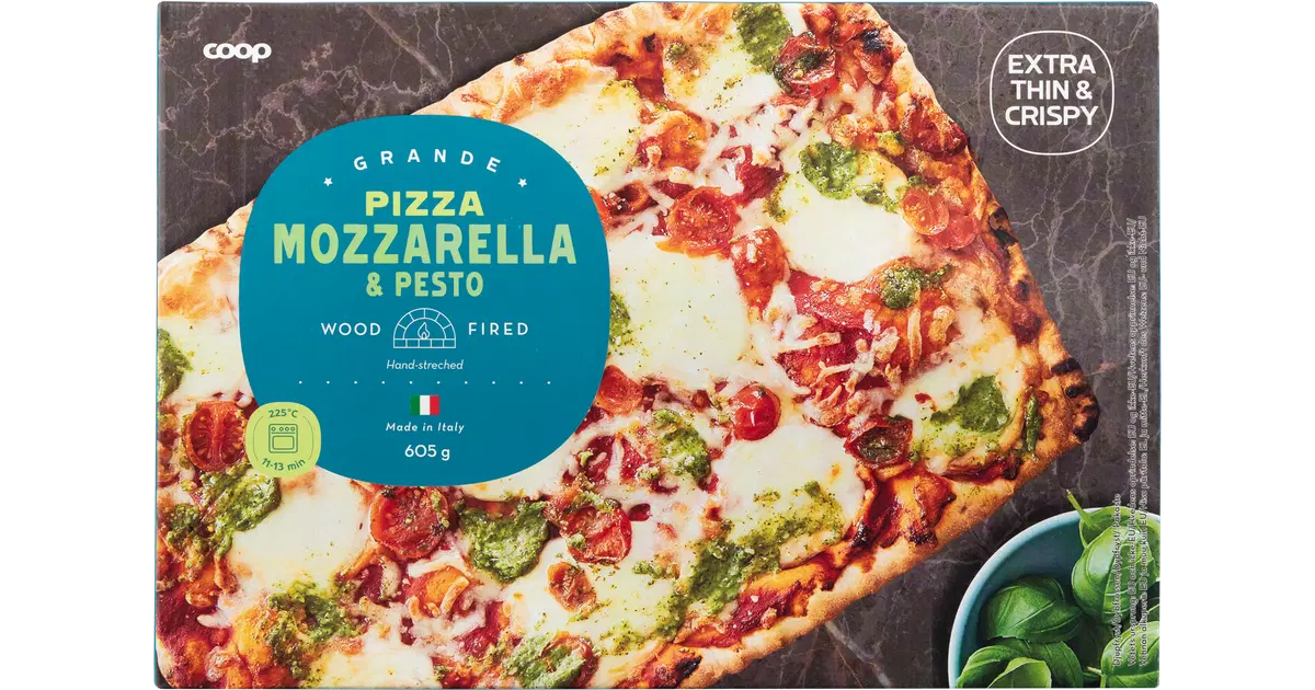 Coop Rectangular Pizza mozzarella 605 g | Prisma | alati odavad hinnad ...