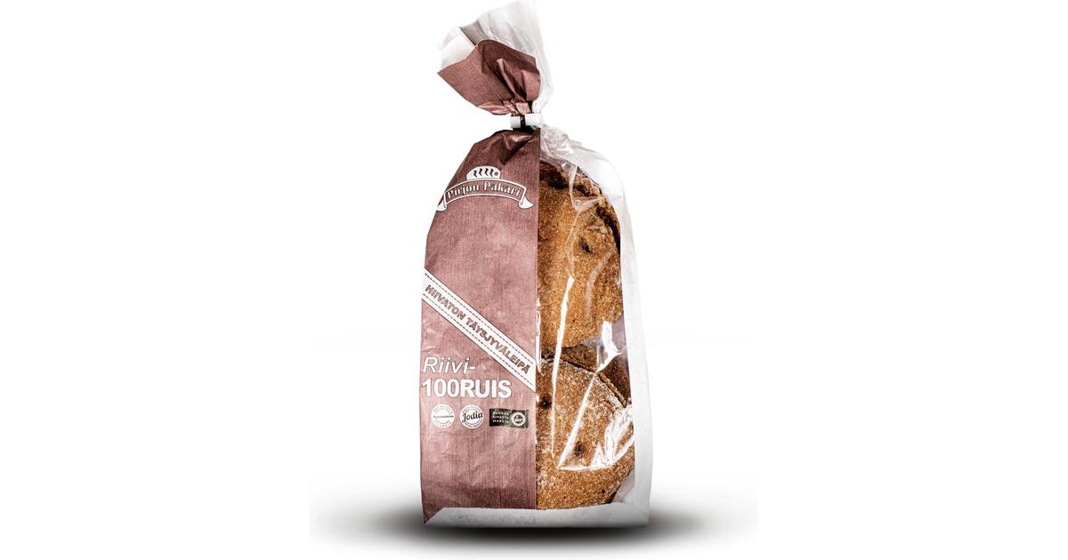 Pirjon Pakari Riivi 100-Ruis hiivaton 4kpl/pss | S-kaupat ruoan ...