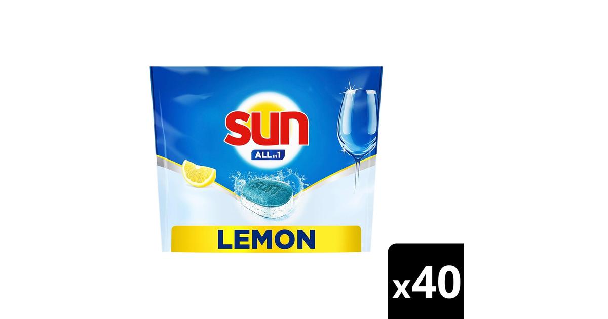 Sun Lemon All-in-1 konetiskitabletti ympäristömerkki 40 kpl | S-kaupat ...