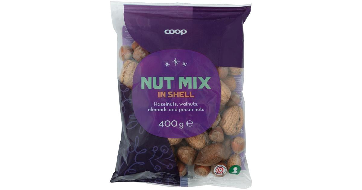 Coop kuorellinen pähkinäsekoitus 400 g | S-kaupat ruoan verkkokauppa